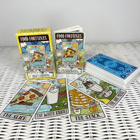 Chronicle Books | Other | Food Fortunes Tarot Deck From Chronicle Books ...